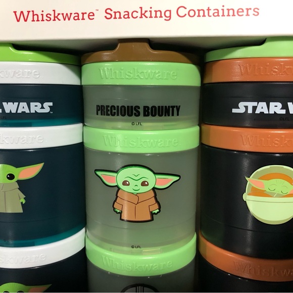 Star Wars | Kitchen | Mandalorian Grogu Whiskware Snacking Containers ...